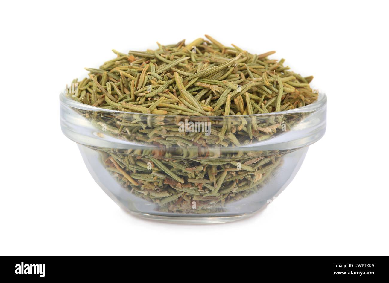 dry rosemary isolated on a white background Stock Photo - Alamy