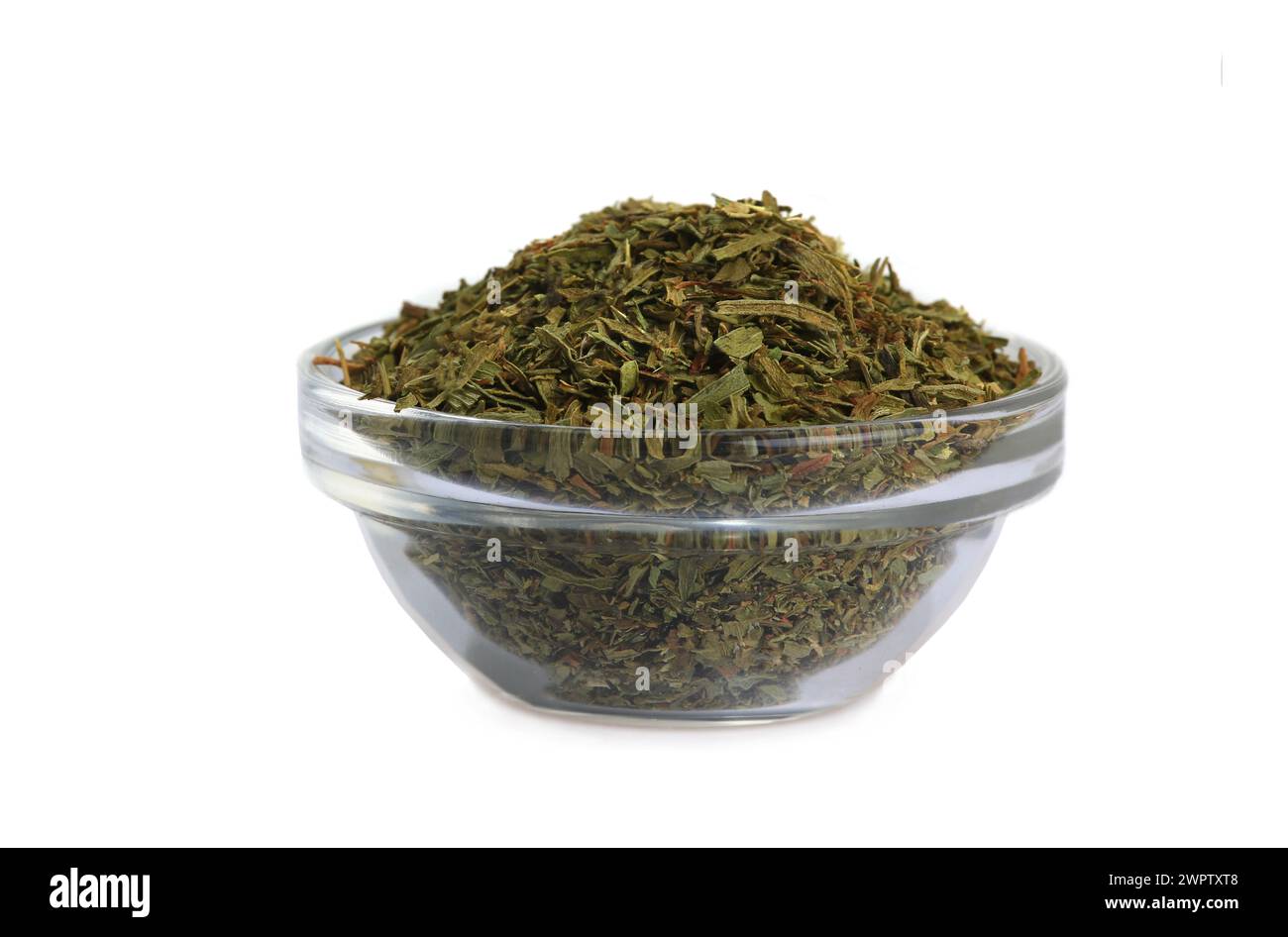 dry tarragon isolated on white background Stock Photo - Alamy