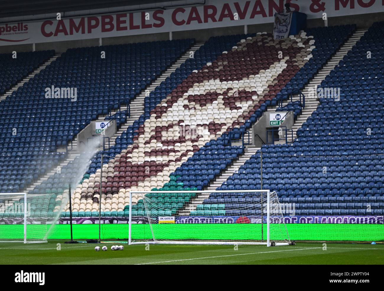 Deepdale, Preston, UK. 9th Mar, 2024. EFL Championship Football ...
