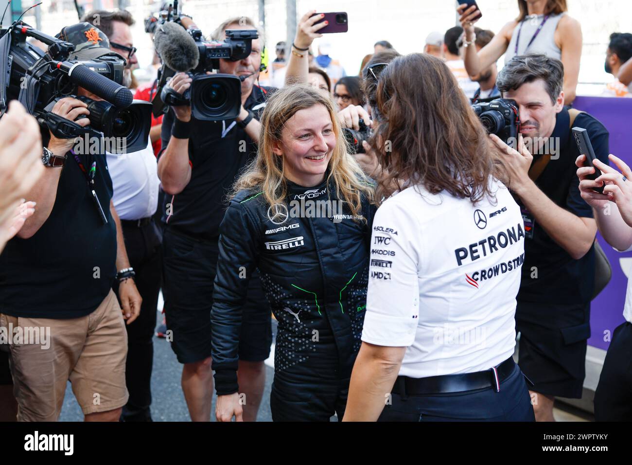 Jeddah, Arabie Saoudite. 08th Mar, 2024. PIN Doriane (fra), Prema Racing supported by Mercedes ...