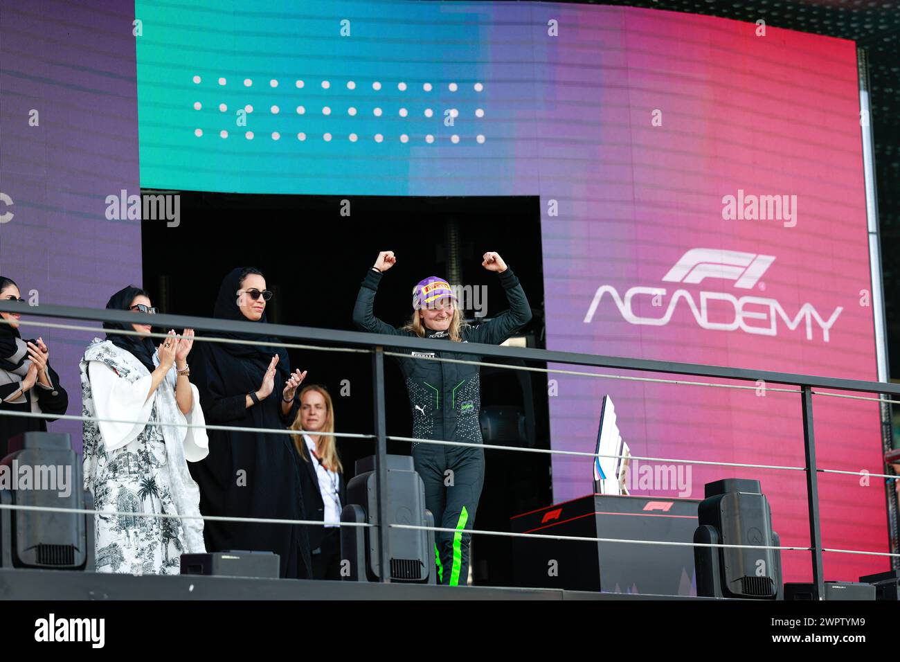 Jeddah, Arabie Saoudite. 08th Mar, 2024. PIN Doriane (fra), Prema Racing supported by Mercedes ...