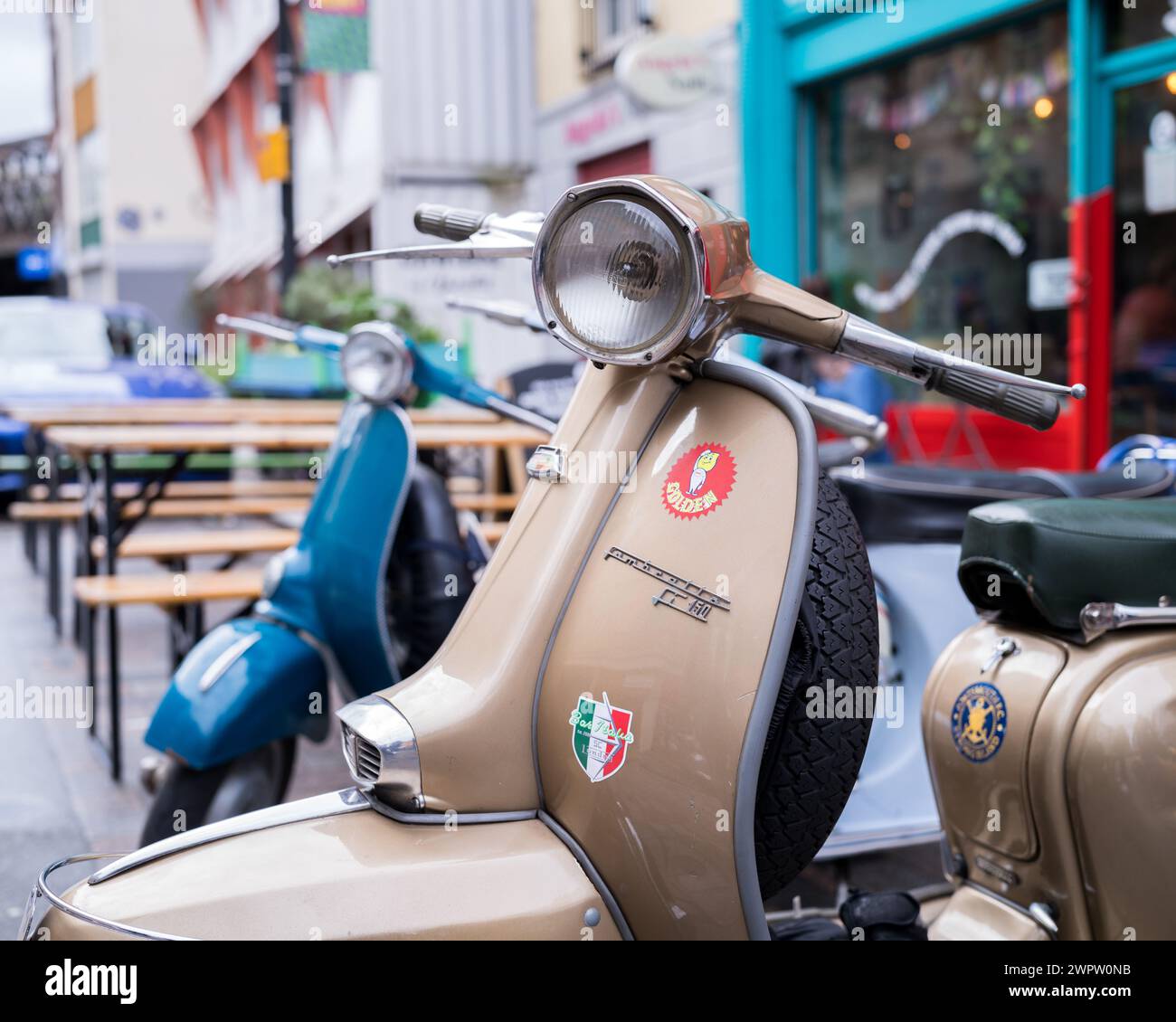Original 1960's Lambretta Li 125 Golden Special in Lower Marsh, London ...