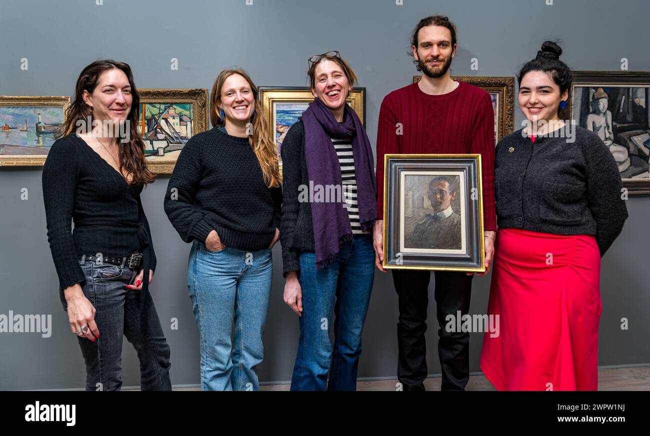 Edinburgh, Scotland, UK, 9th March 2024. The Scottish Gallery: a new ...