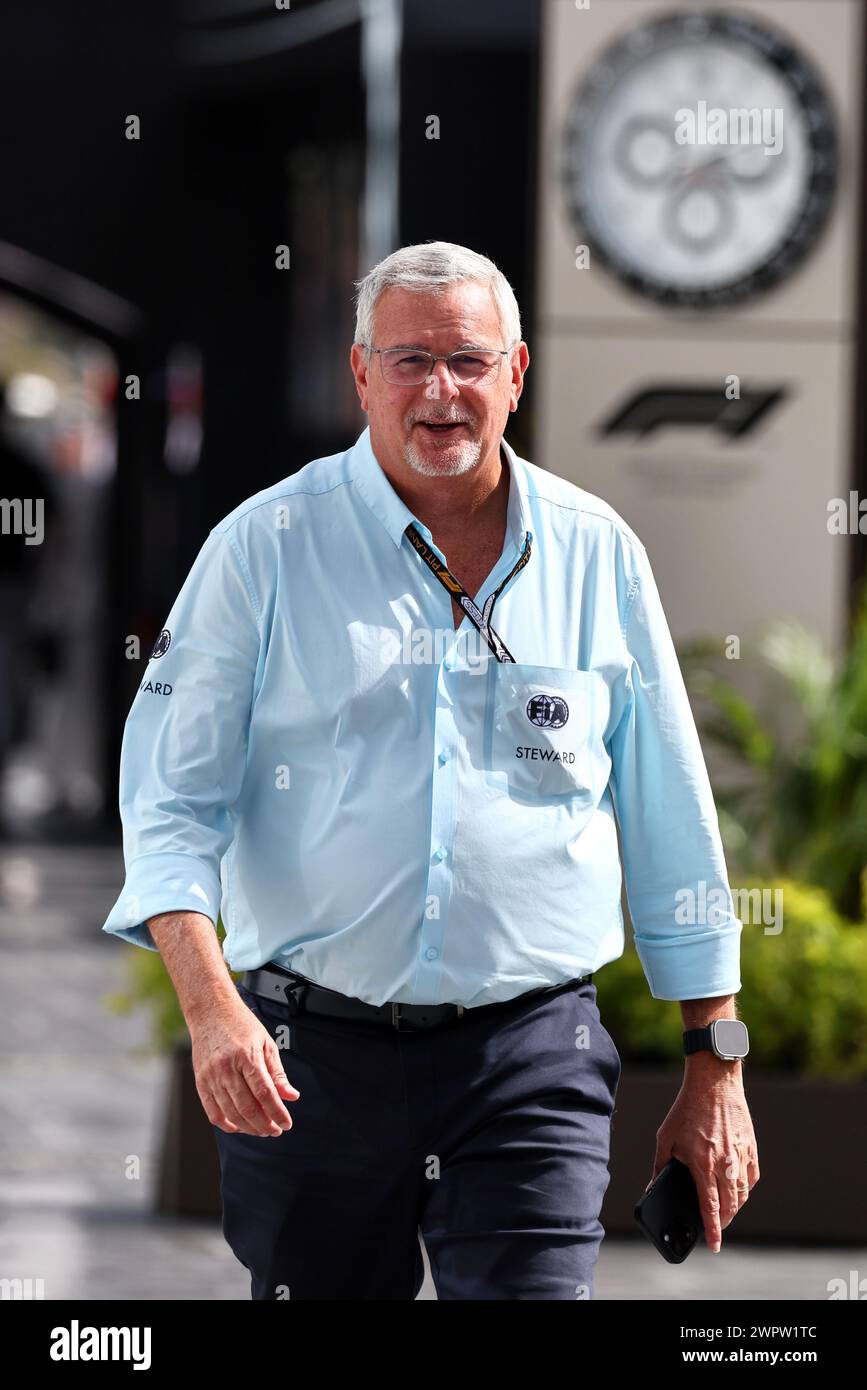 Jeddah, Saudi Arabia. 09th Mar, 2024. Andrew Mallalieu (BAR) FIA ...