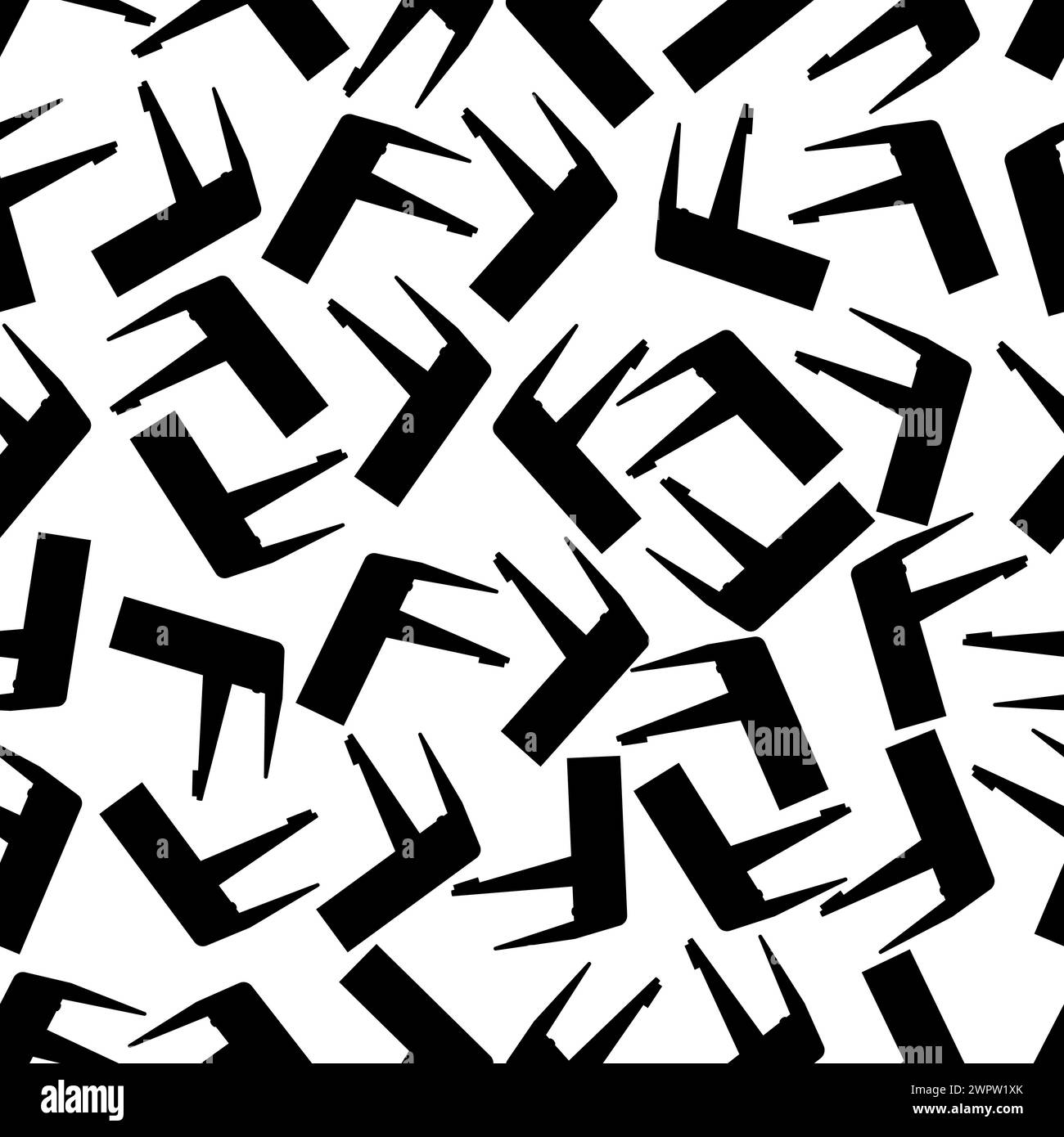 Water taps background. Vector seamless pattern. Kitchen and bathroom ...