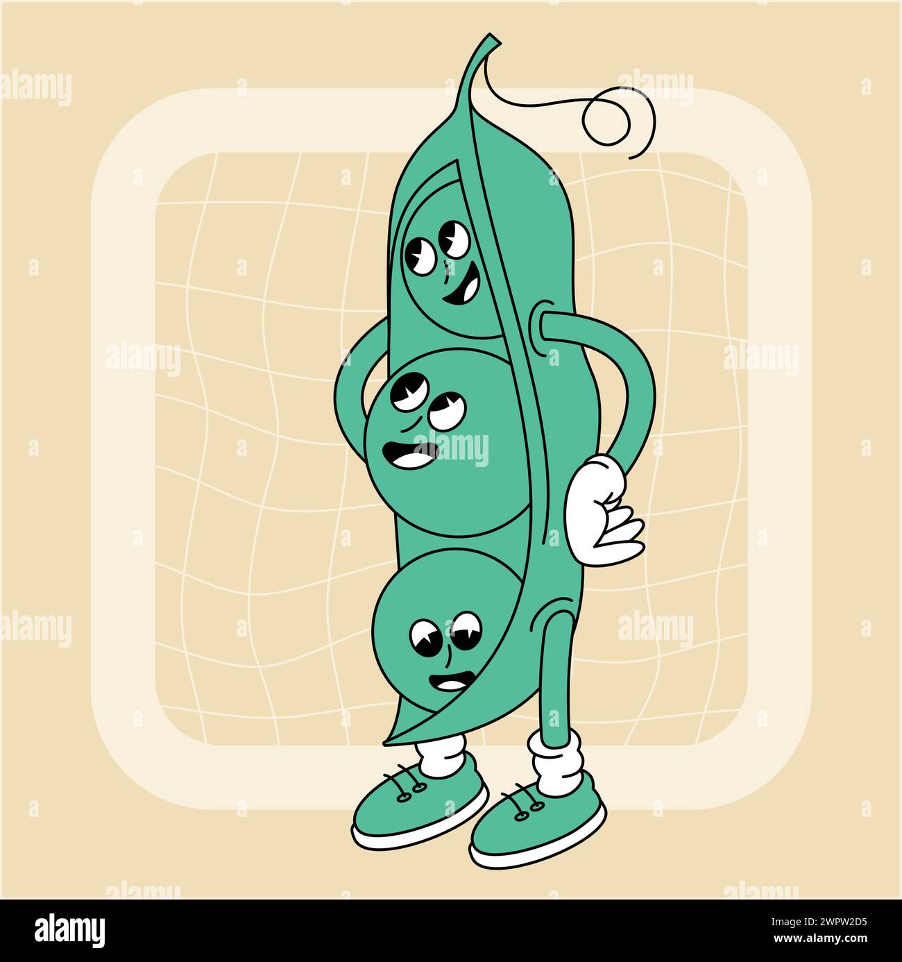 Fun peas Stock Vector Images - Alamy