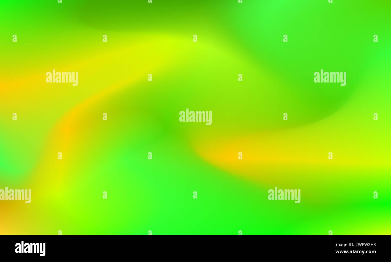 Abstract blank gradient background illustration of bright green and ...