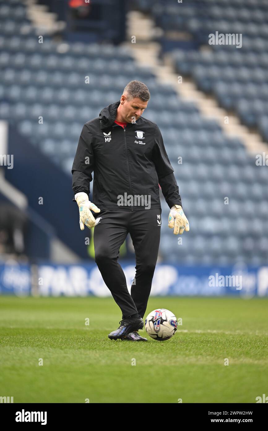 Deepdale, Preston, UK. 9th Mar, 2024. EFL Championship Football ...