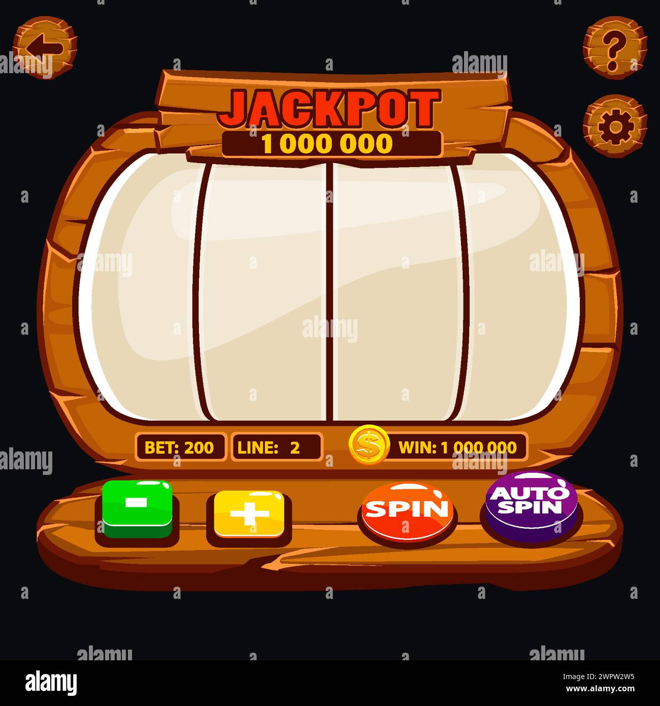 Empty wheel of fortune hi-res stock photography and images - Alamy