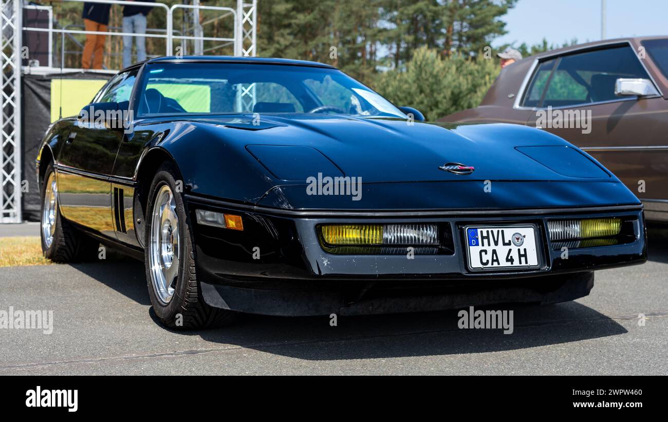 LINTHE, GERMANY - MAY 27, 2023: The sports car Chevrolet Corvette (C4 ...