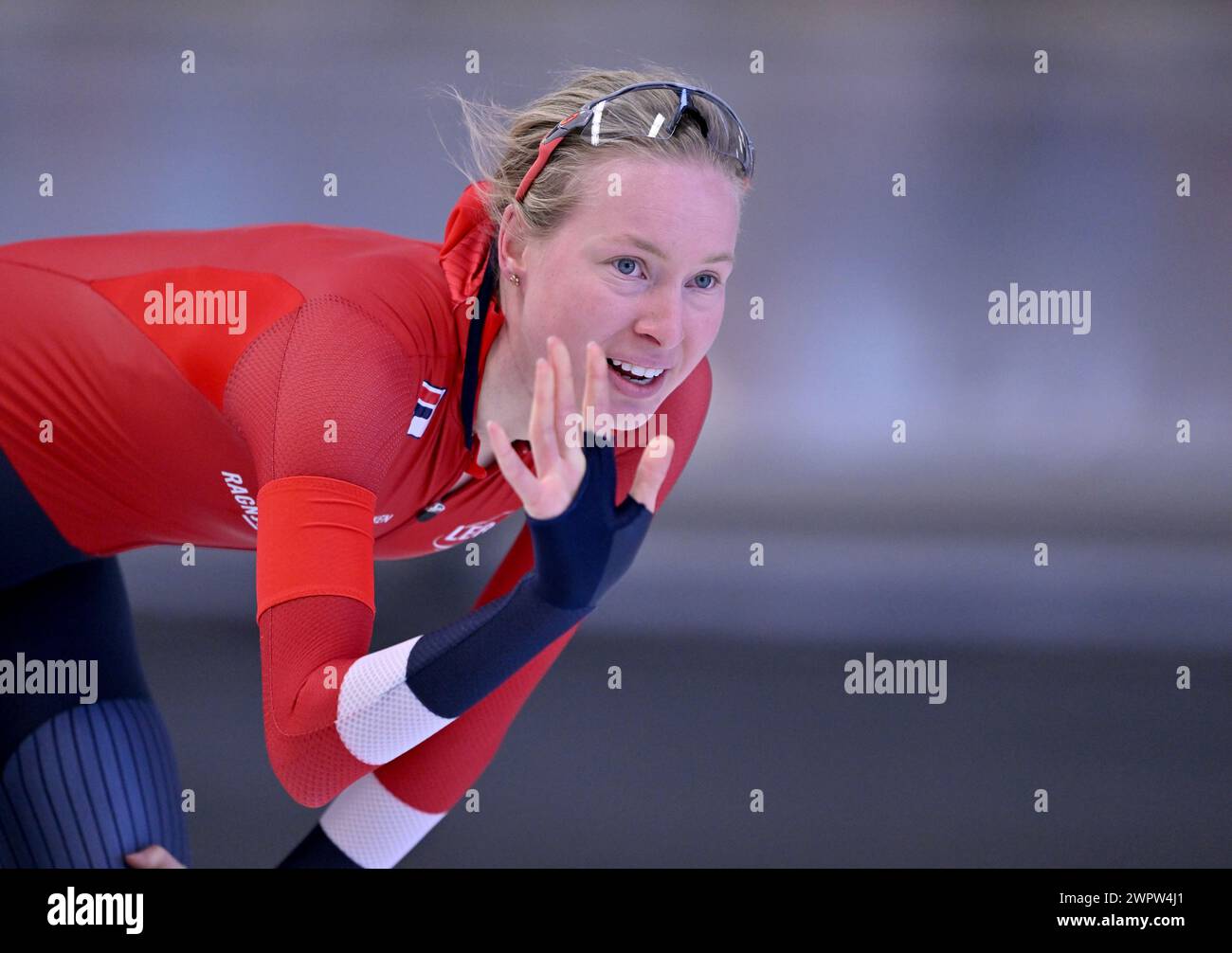 Inzell, Germany. 09th Mar, 2024. Speed skating, sprint world ...