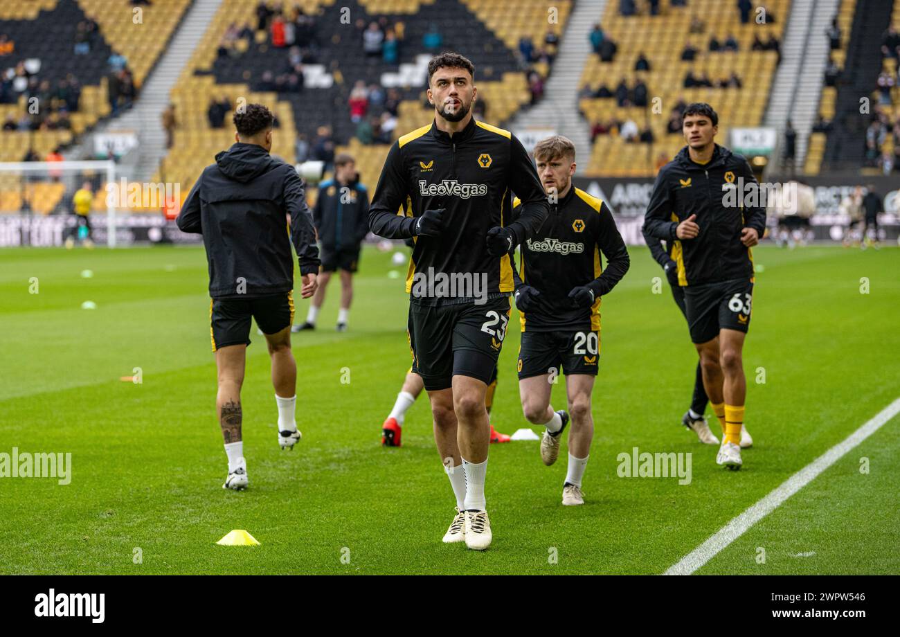 9th March 2024; Molineux Stadium, Wolverhampton, West Midlands, England ...