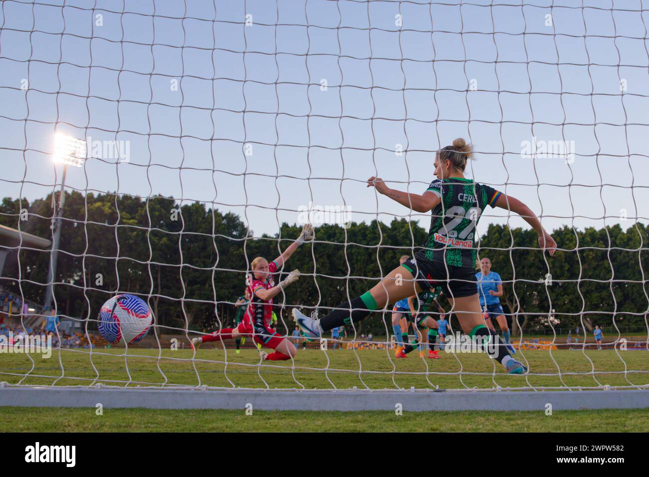 Sydney, Australia. 09th Mar, 2024. Katherine Larsen and Alana Cerne of ...