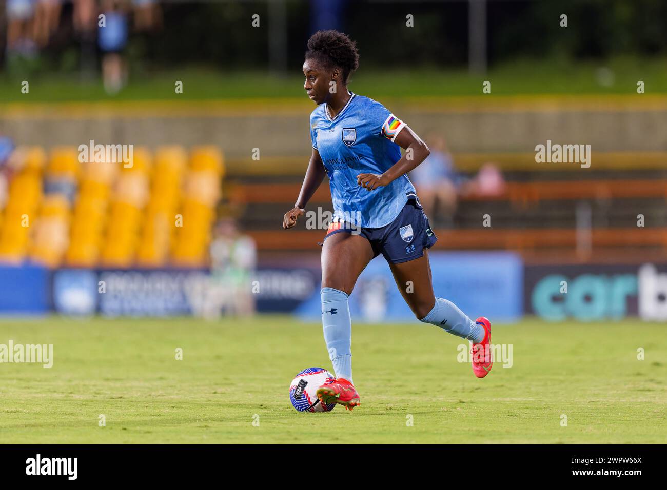 Sydney, Australia. 09th Mar, 2024. Princess Ibini-Isei of Sydney FC ...