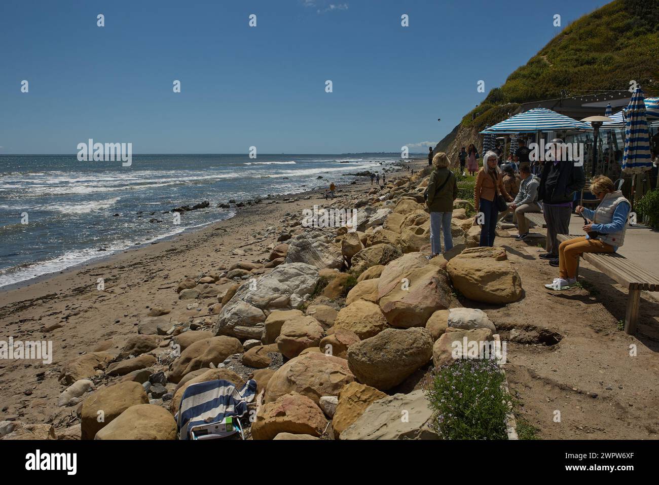 Arroyo Burro Beach, also known as Hendry's Beach by local residents, is ...