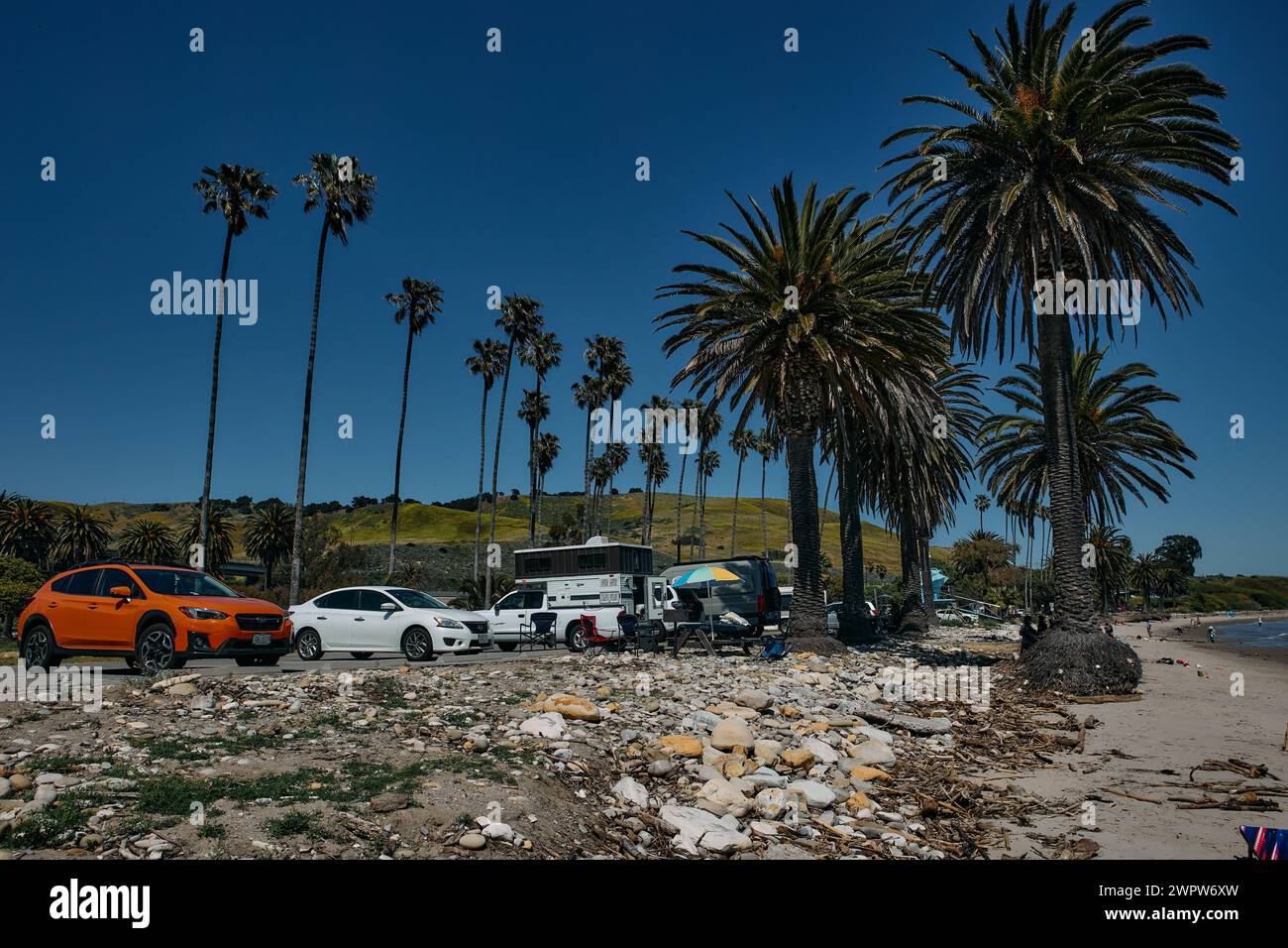 Refugio State Beach (Chumash: Qasil, "Beautiful") is a protected state ...