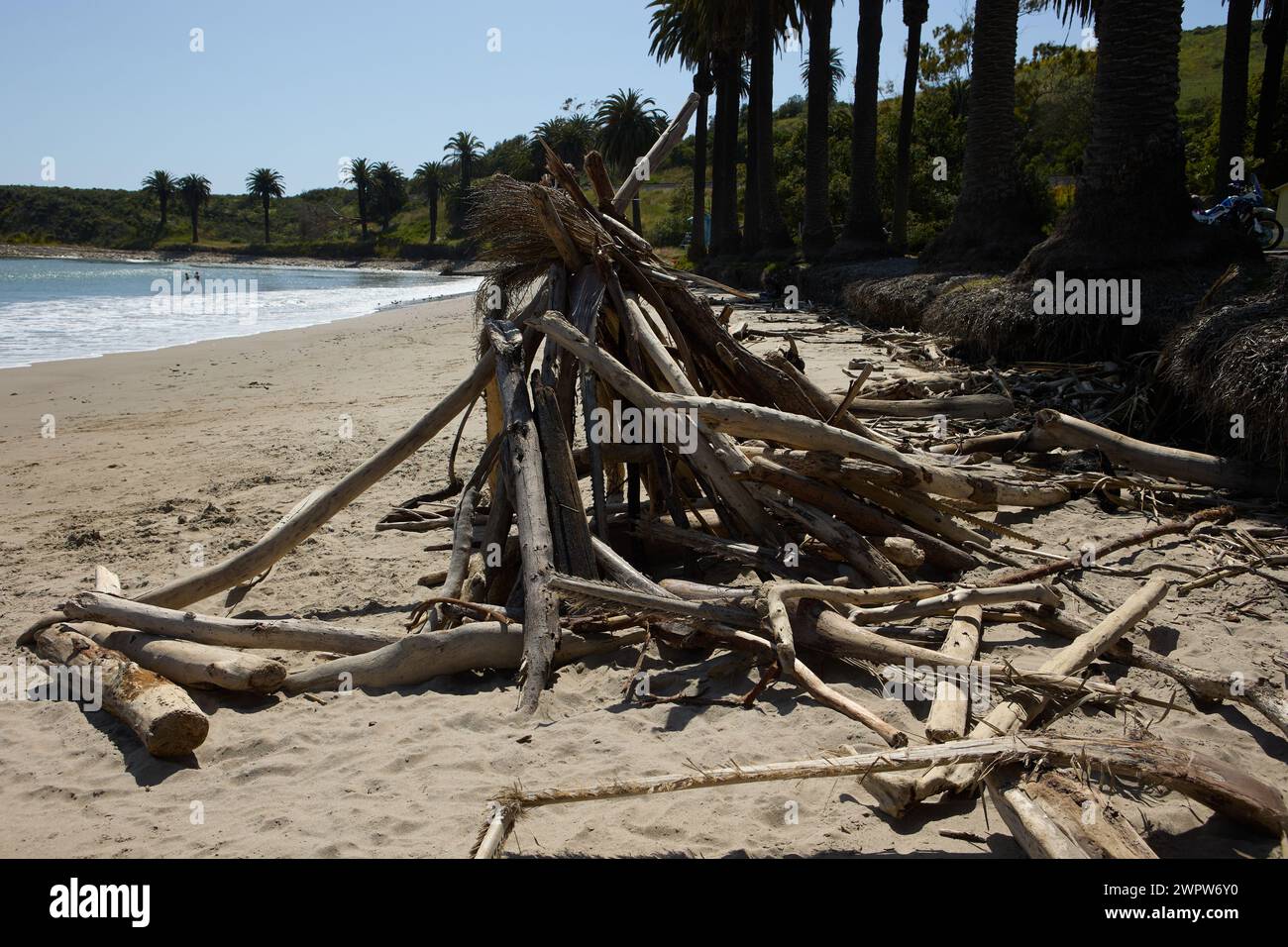 Refugio State Beach (Chumash: Qasil, "Beautiful") is a protected state ...