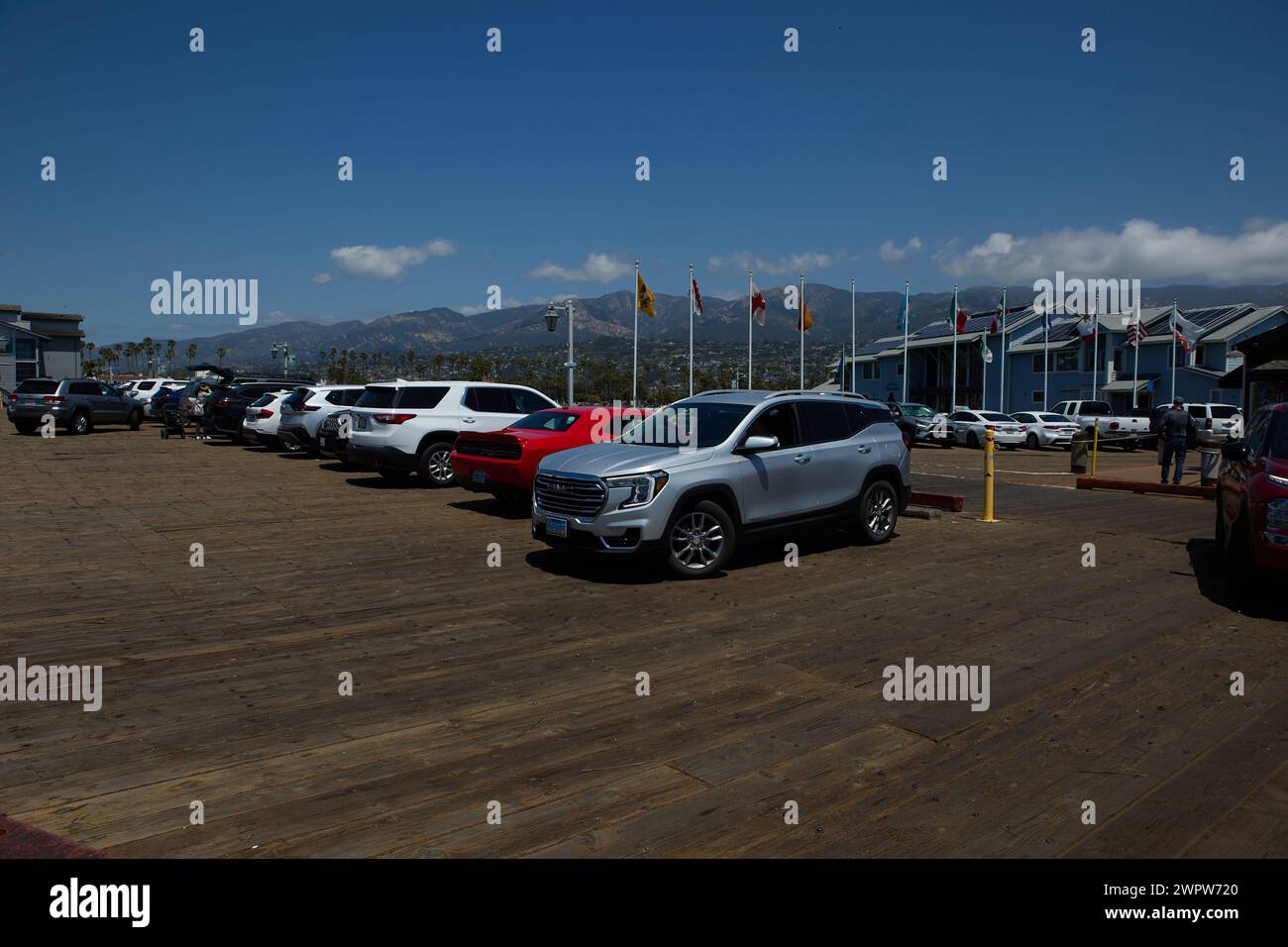 Pier stearns wharf cross section hi-res stock photography and images ...