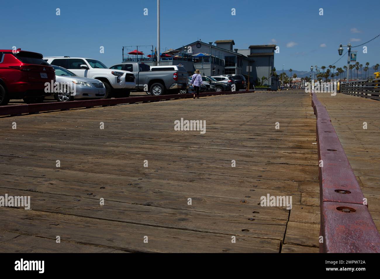 Pier stearns wharf cross section hi-res stock photography and images ...