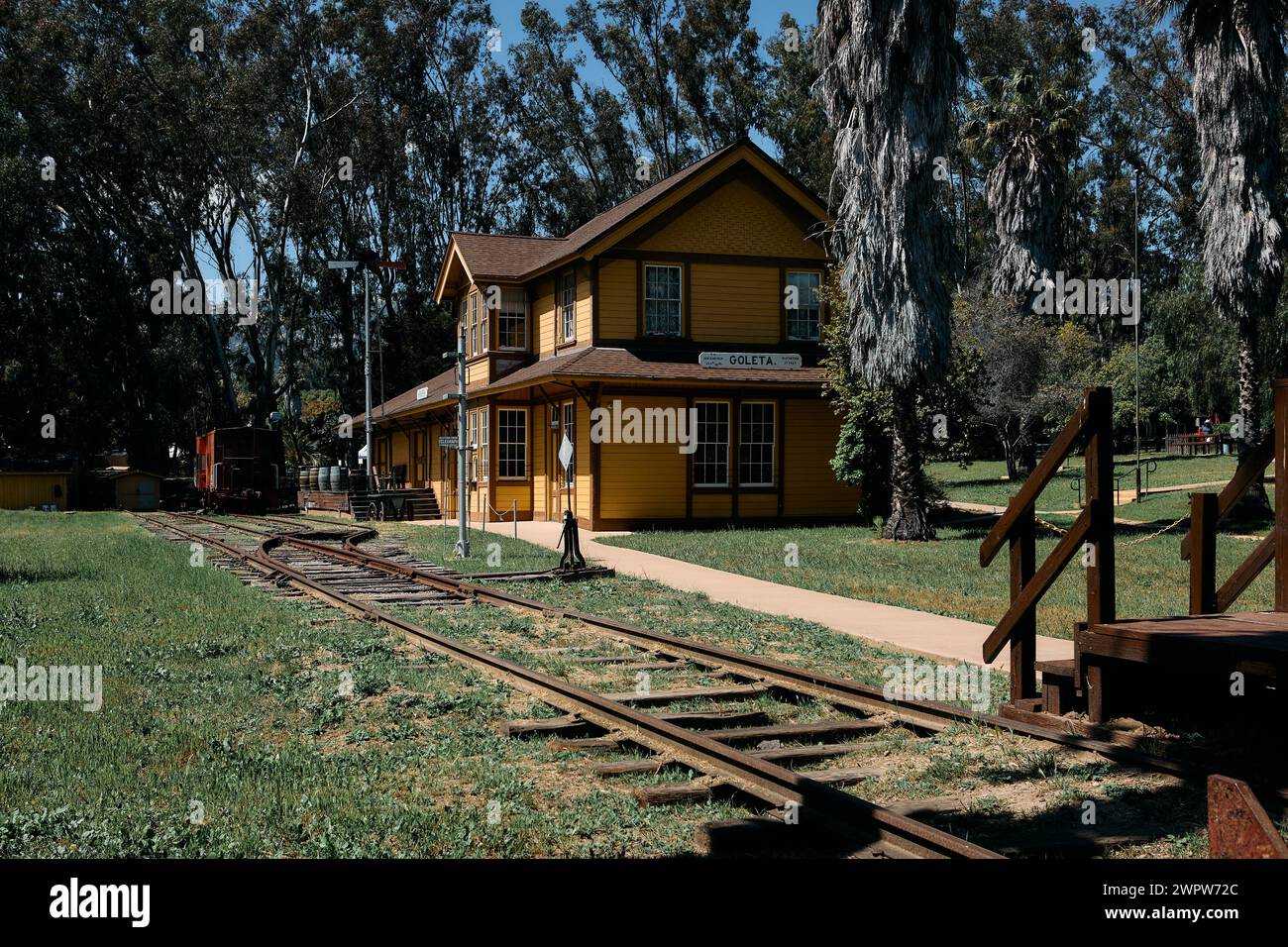 Located in Goleta, California, the South Coast Railroad Museum is a ...