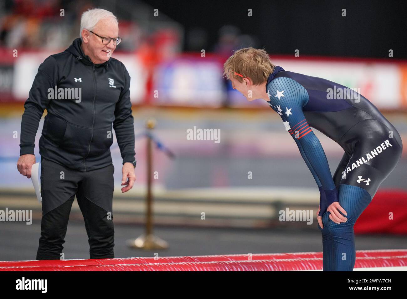Inzell, Germany. 09th Mar, 2024. INZELL, GERMANY - MARCH 9: coach Bob ...