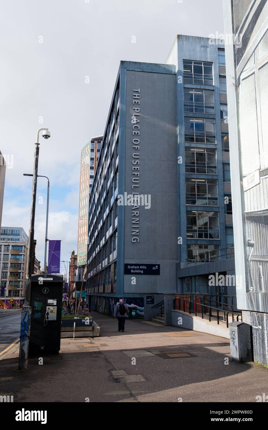 Glasgow Scotland: 12th Feb 2024: University of Strathclyde The Place of ...