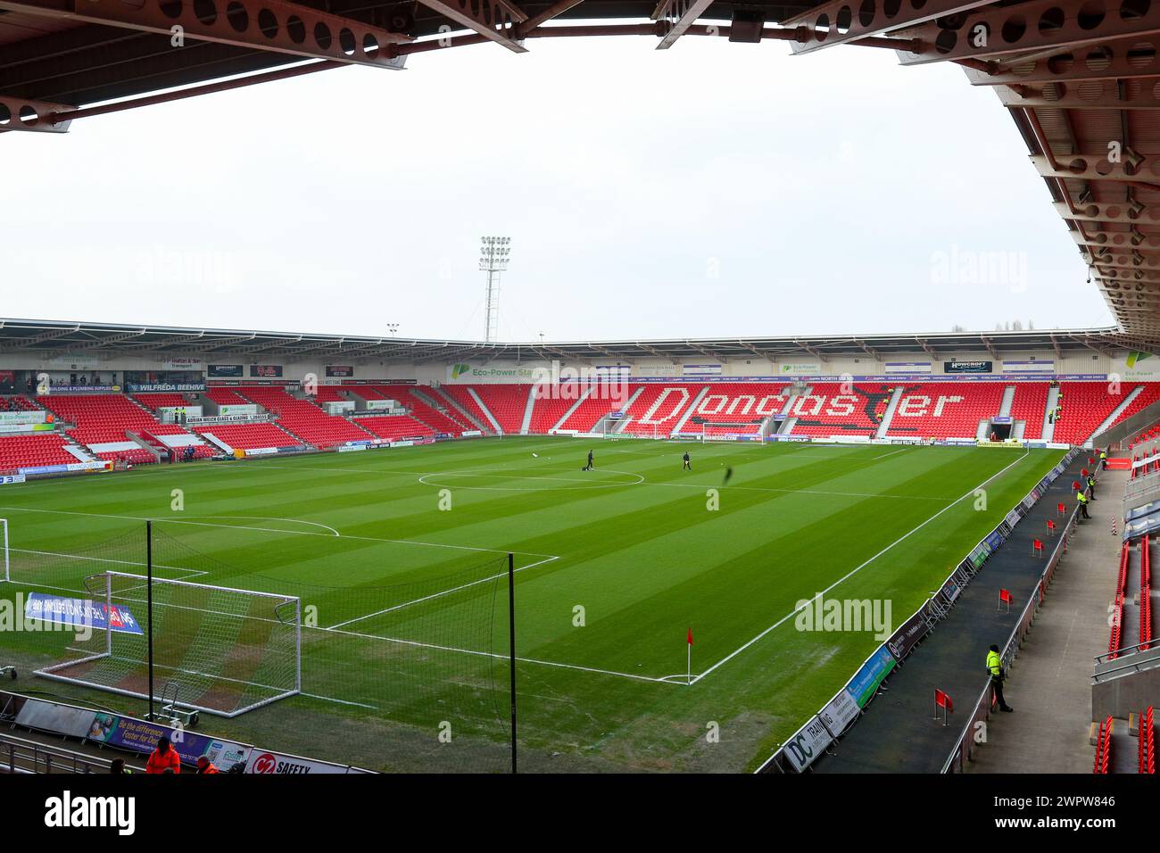 Eco - Power Stadium, Doncaster, England - 9th March 2024 A general view ...