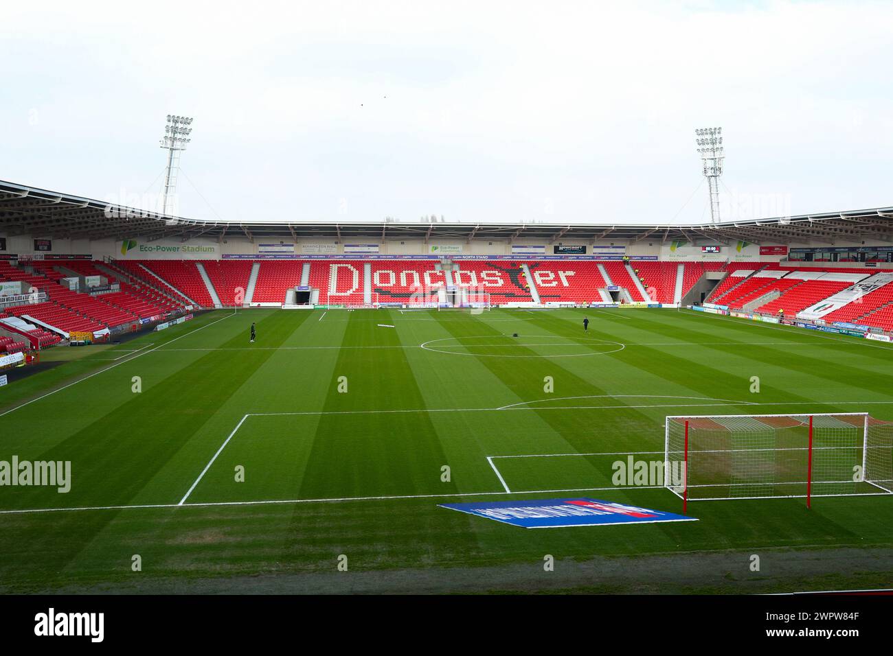 Eco - Power Stadium, Doncaster, England - 9th March 2024 A general view ...