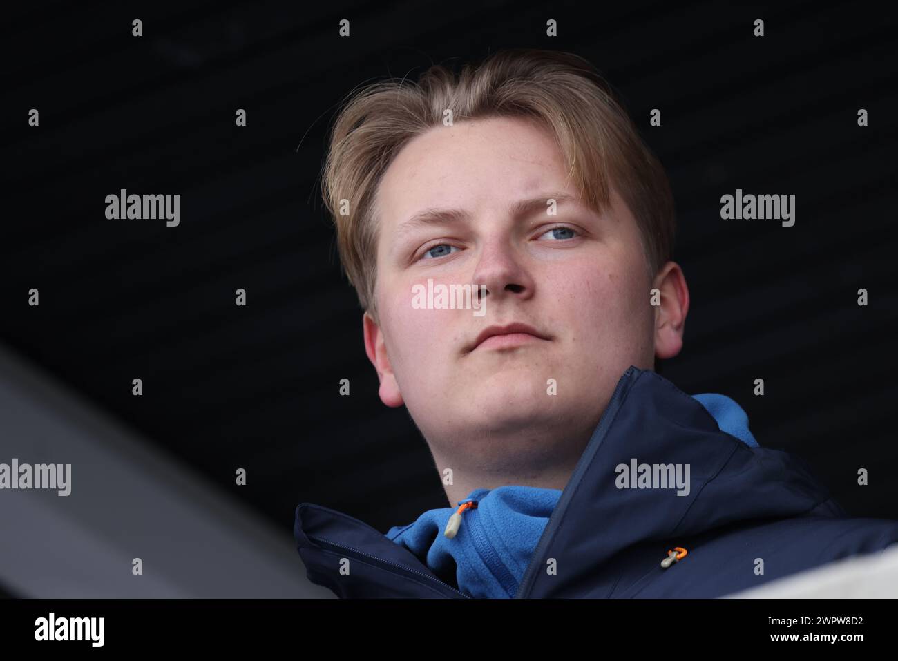 Oslo 20240309.Prince Sverre Magnus during the FIS World Cup 50 km ...