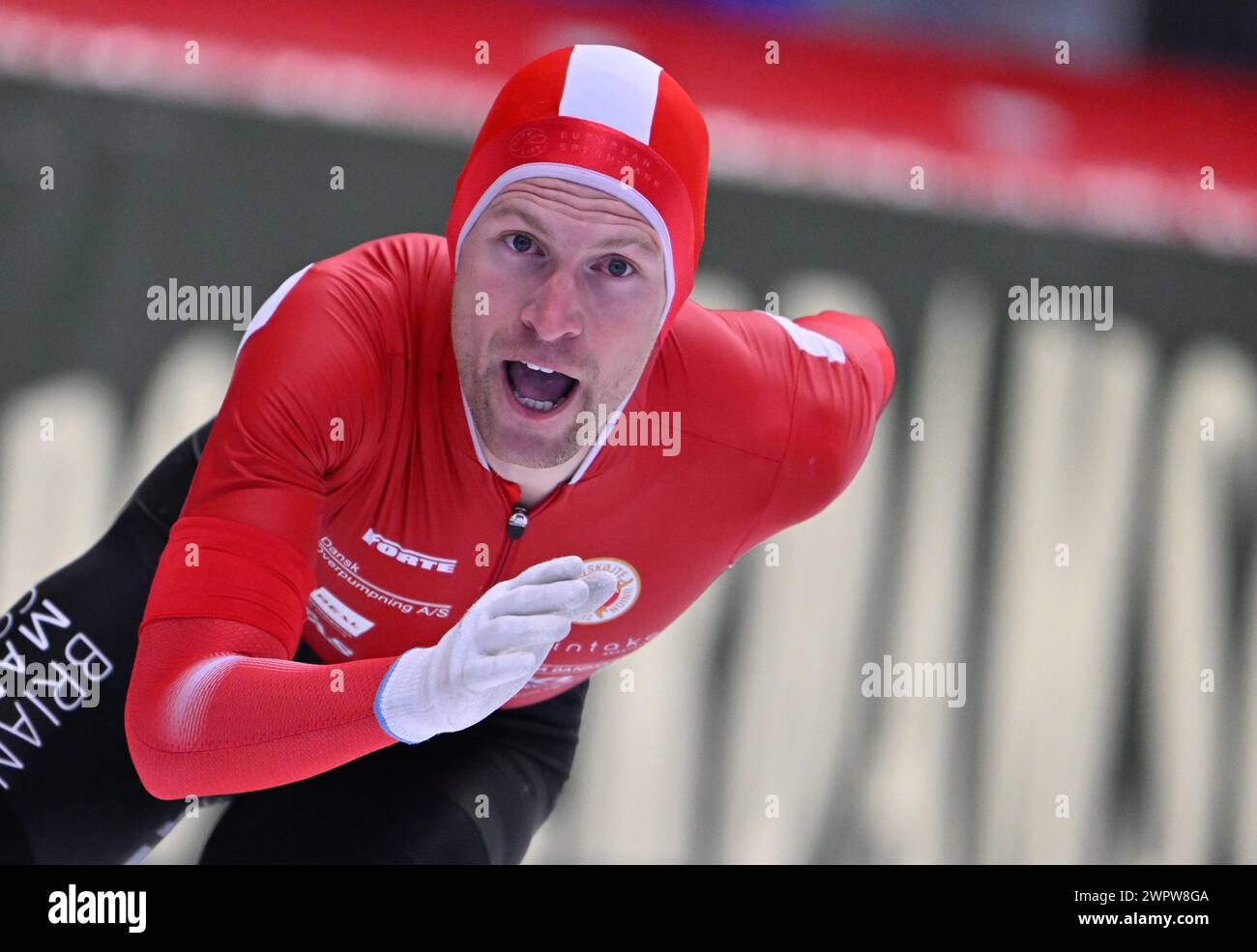 Inzell, Germany. 09th Mar, 2024. Speed skating, sprint world ...