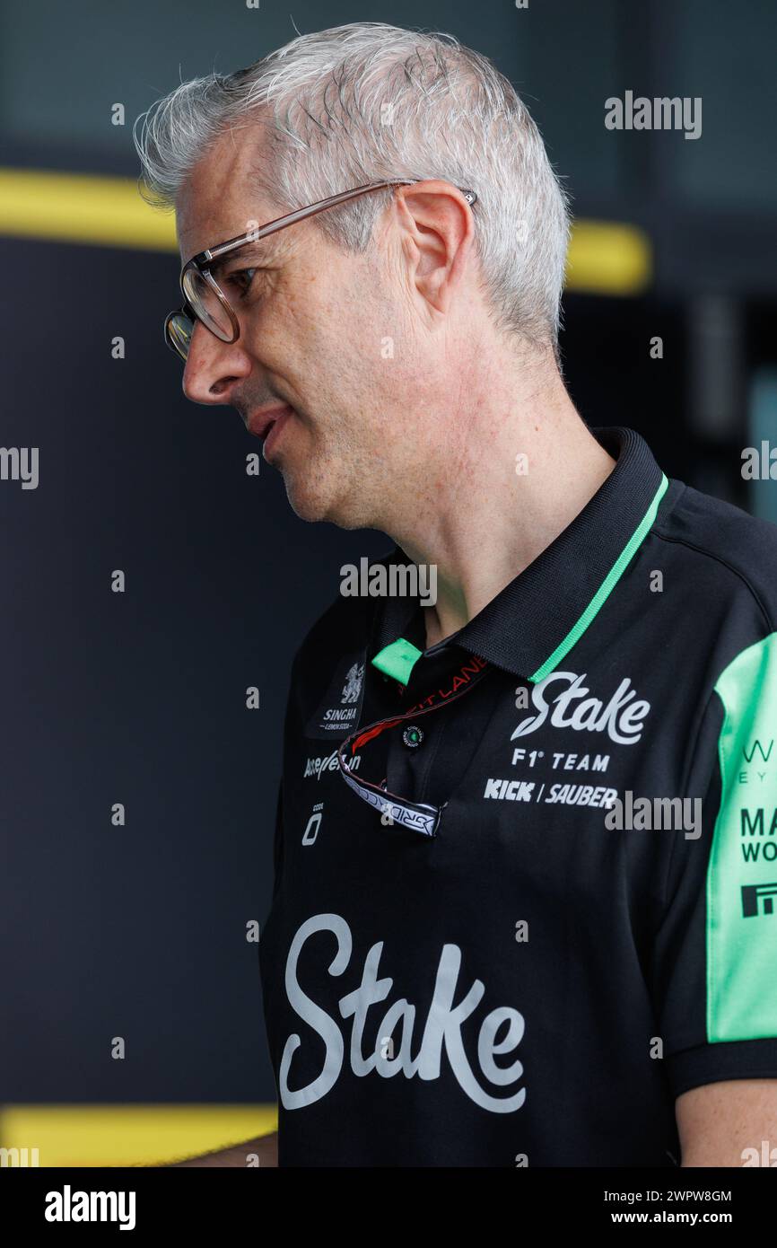 Jeddah, Saudi Arabia. 09th Mar, 2024. ZEHNDER Beat, Team Manager of ...