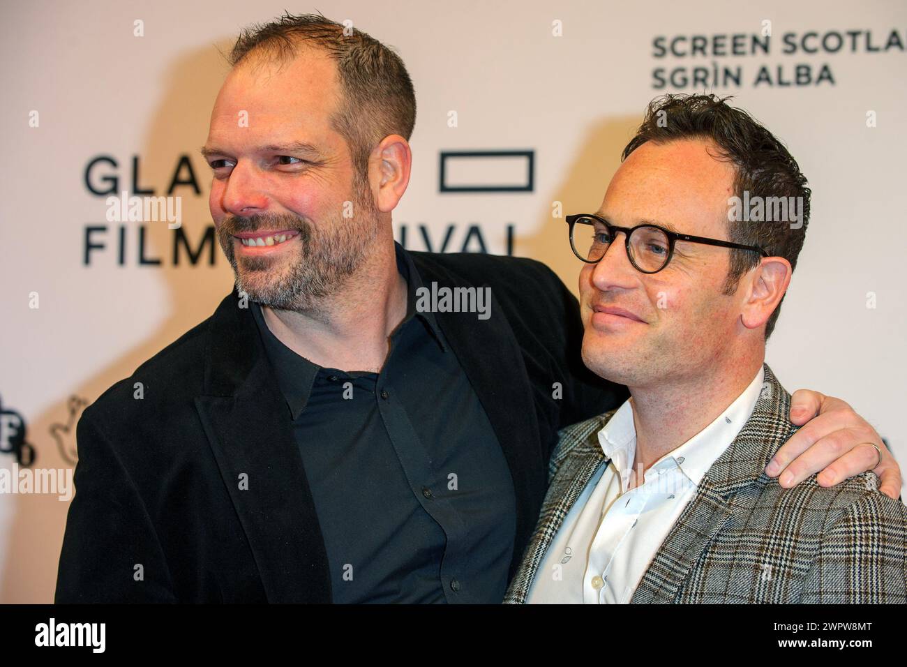 Glasgow, Scotland, UK. 9th Mar, 2024. Director, Adam O'Brien, and ...