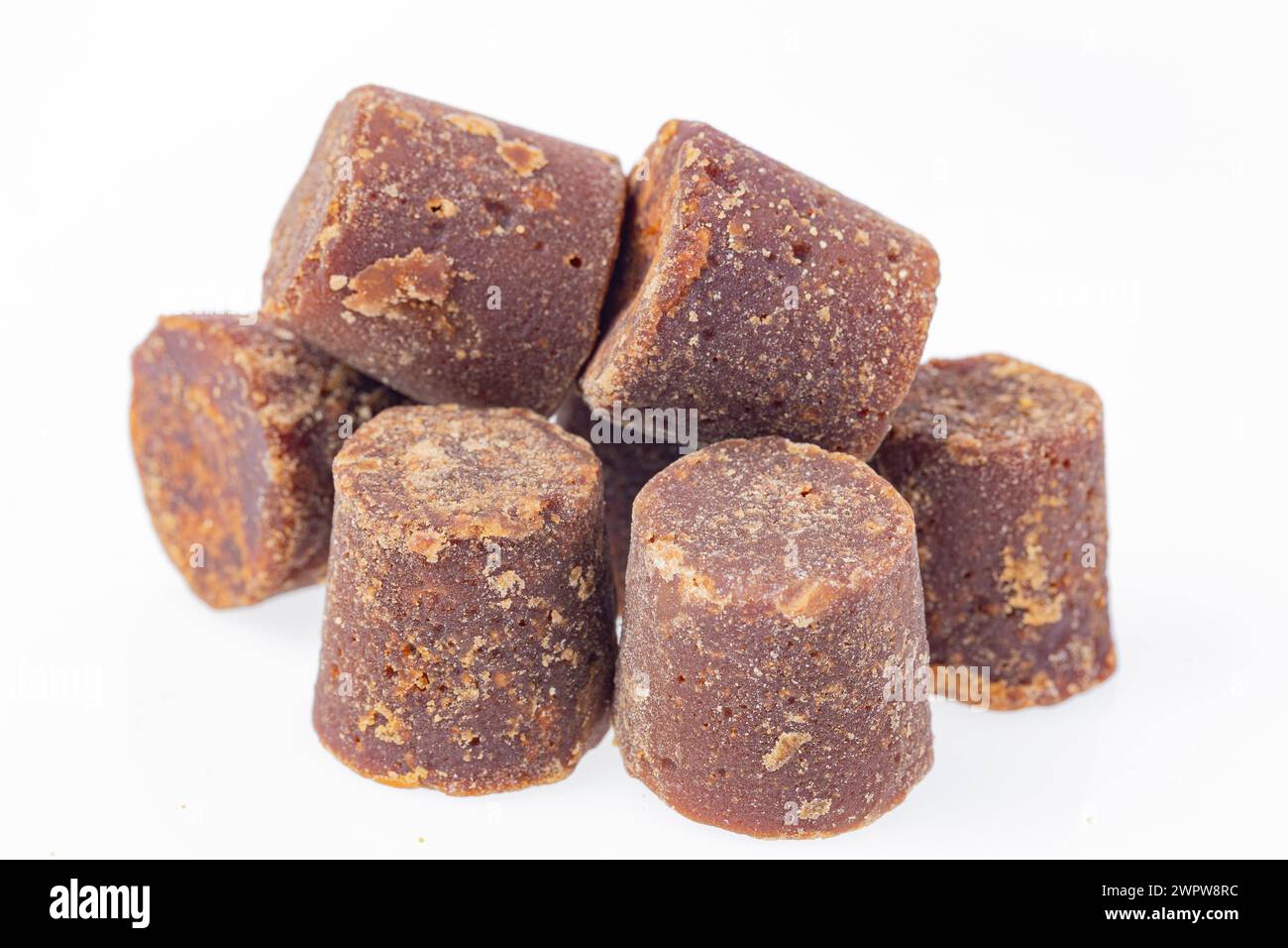 Piloncillo bars, a product of sugar cane, a traditional food in South ...