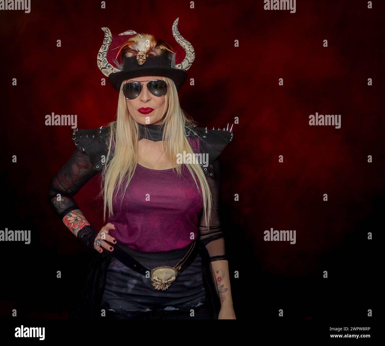 The singer Barbara Black poses for Europa Press, at Revi Live, on March ...