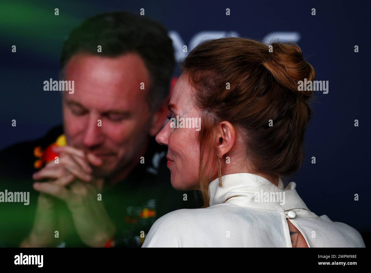 Jeddah, Saudi Arabia. 09th Mar, 2024. Geri Horner (GBR) Singer with her ...