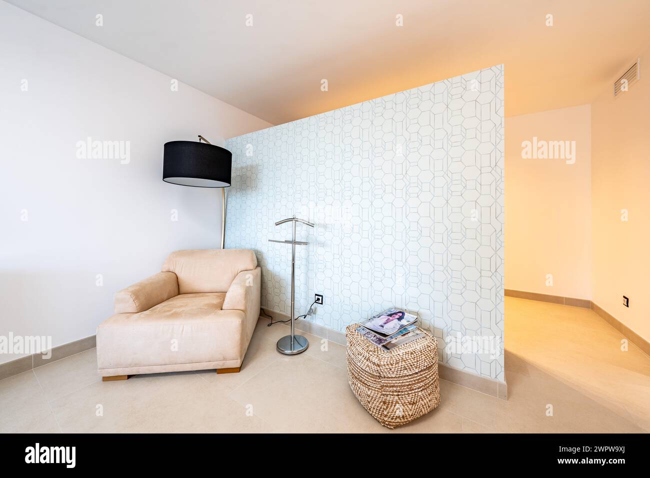 Chair book bedroom hi-res stock photography and images - Alamy