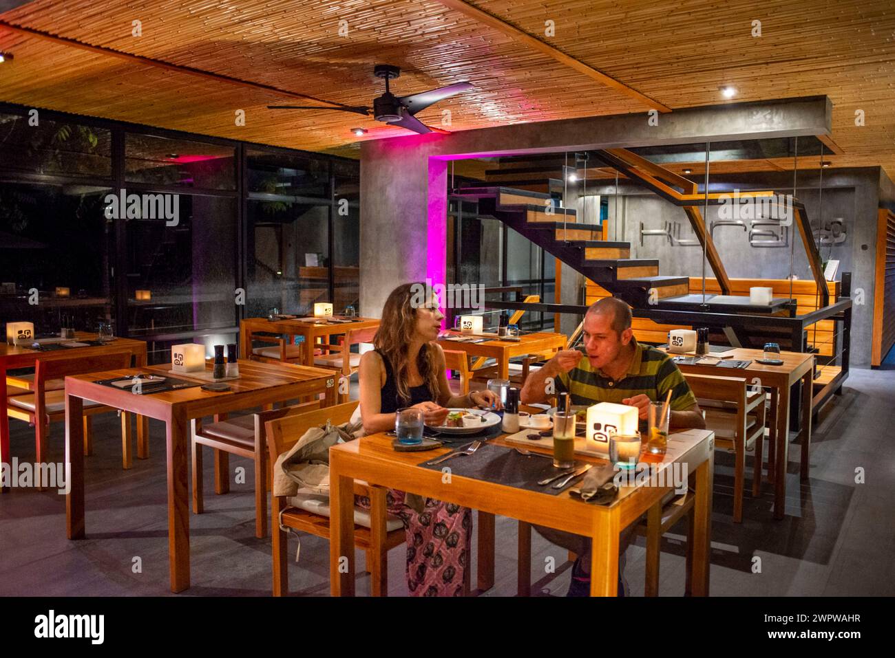 Local food gourmet in the restaurant Costa Rica, Osa peninsula ...