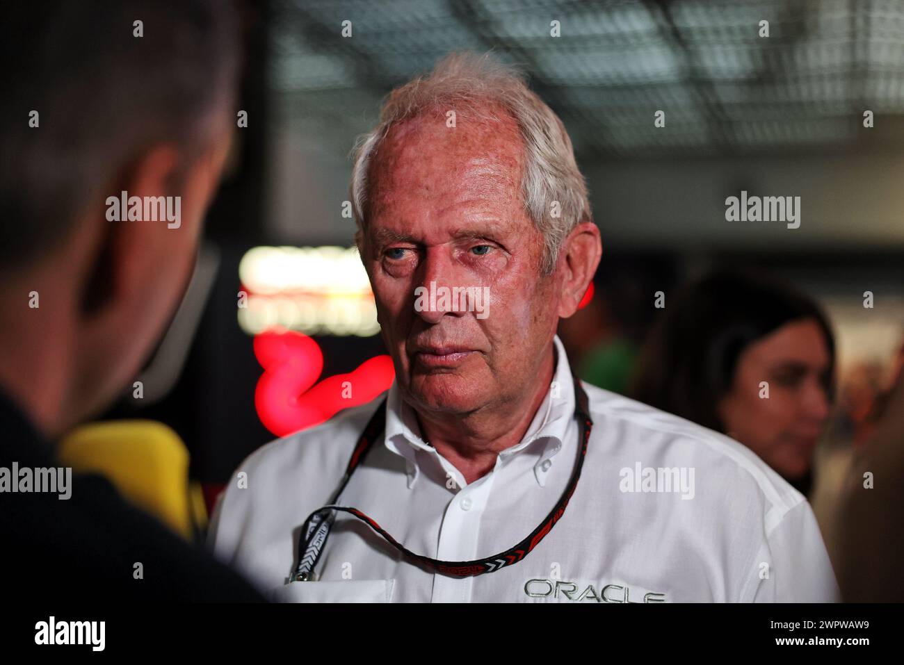 Jeddah, Saudi Arabia. 09th Mar, 2024. Dr Helmut Marko (AUT) Red Bull ...