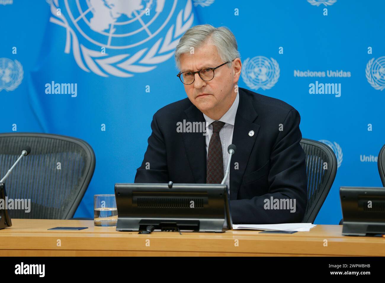 United Nations, New York, USA, March 08, 2024 - Jean-Pierre Lacroix ...