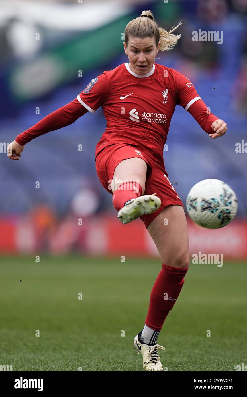 Liverpool Uk 09th Mar 2024 Liverpool Fc V Leicester Fc Barclays