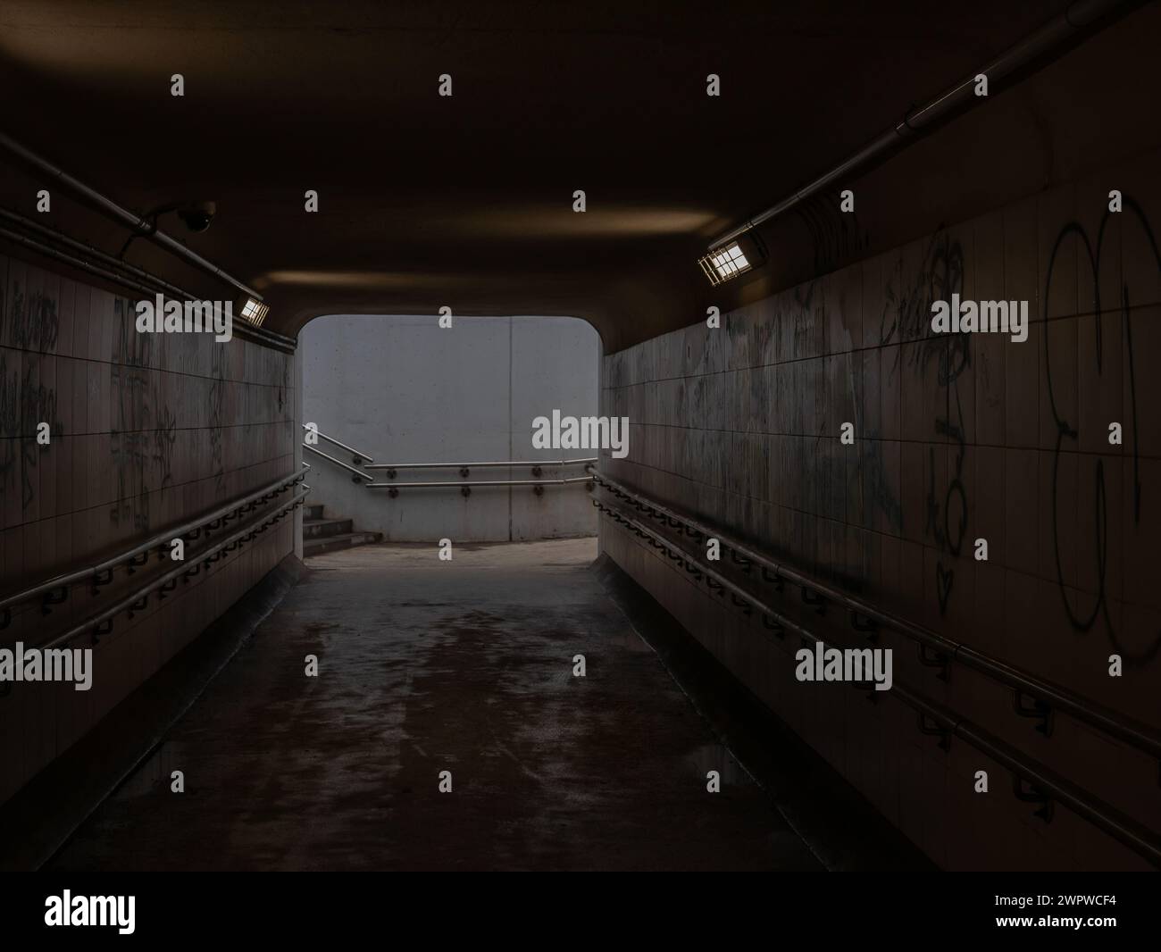 Riga underground pedestrian hi-res stock photography and images - Alamy