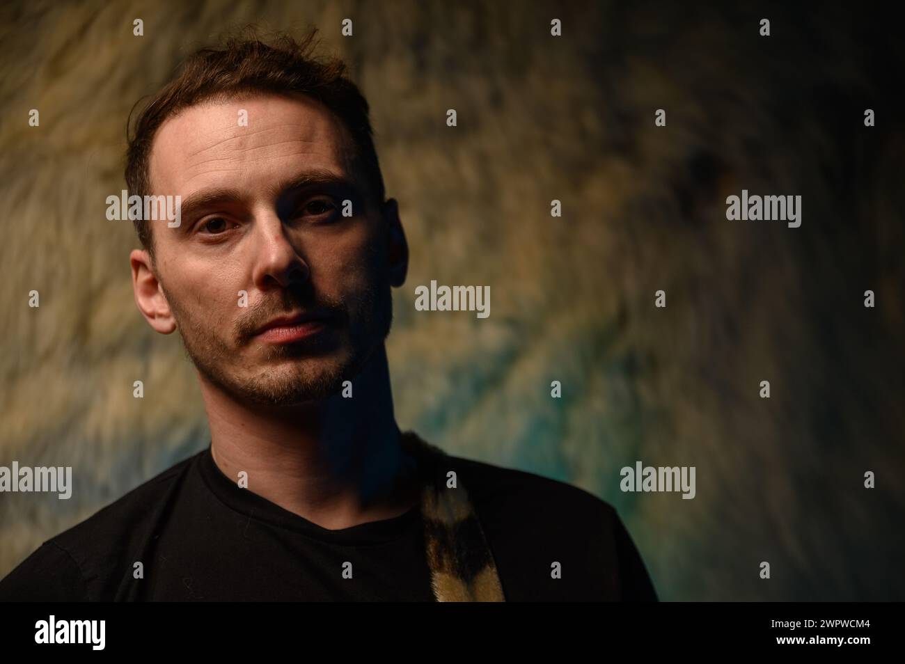 Iqaluit, Canada. 21st Jan, 2024. Andrew Morrison, a member of Juno ...