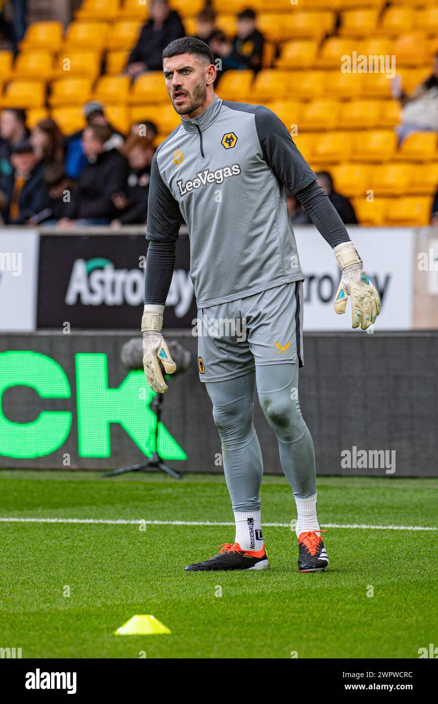 9th March 2024; Molineux Stadium, Wolverhampton, West Midlands, England ...
