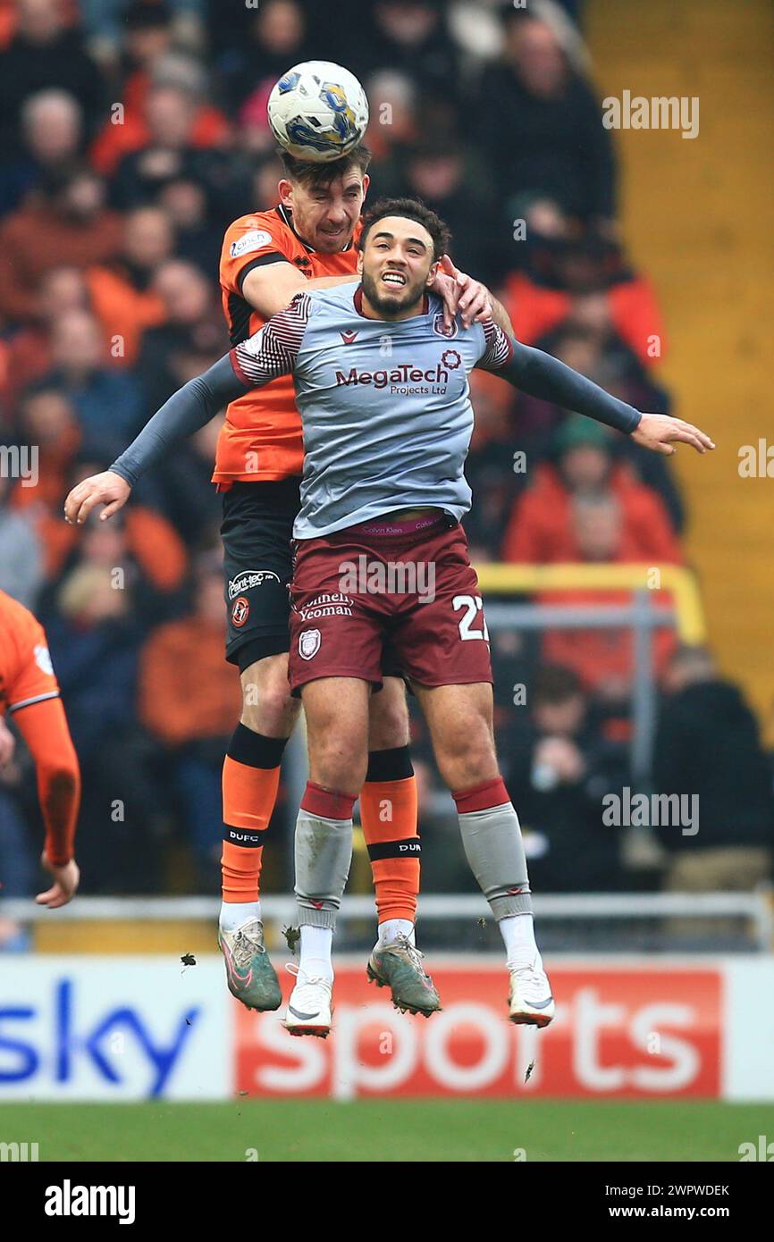 9th March 2024; Tannadice Park, Dundee, Scotland: Scottish Championship ...