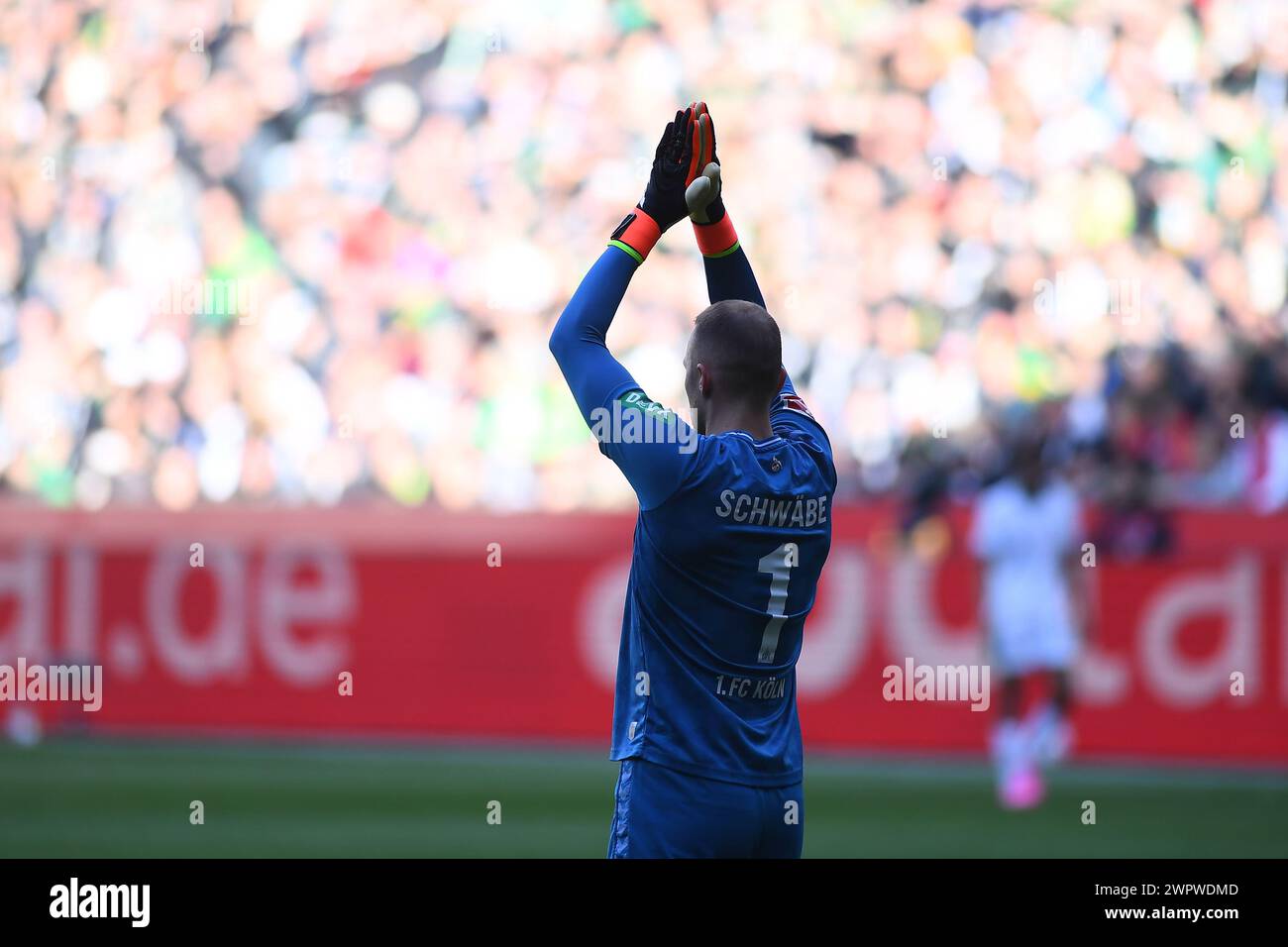 MOENCHENGLADBACH, GERMANY - 9 MARCH, 2024: Marvin Schwaebe, The ...