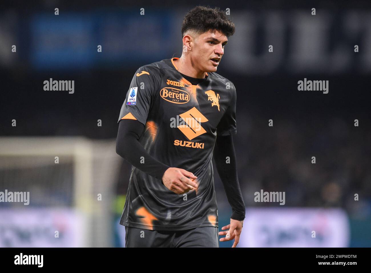 Naples, Italy. 8 Mar, 2024. Raoul Bellanova of Torino FC during the ...