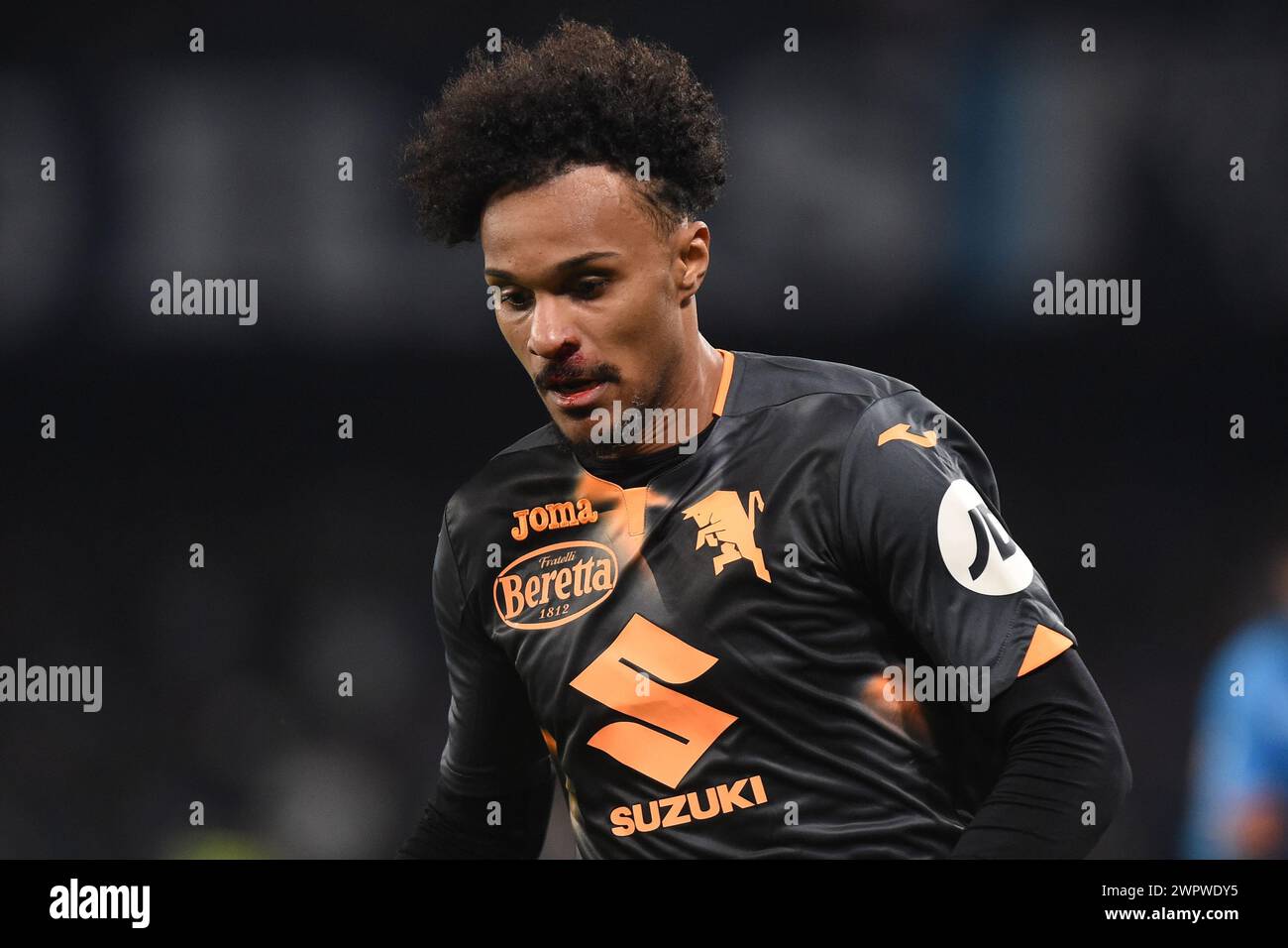 Naples, Italy. 8 Mar, 2024. Valentino Lazaro of Torino FC during the ...