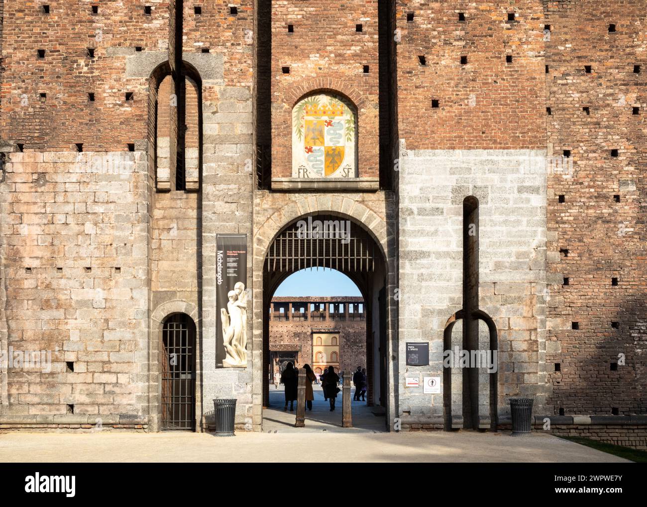 Castello sforzesco museum hi-res stock photography and images - Alamy