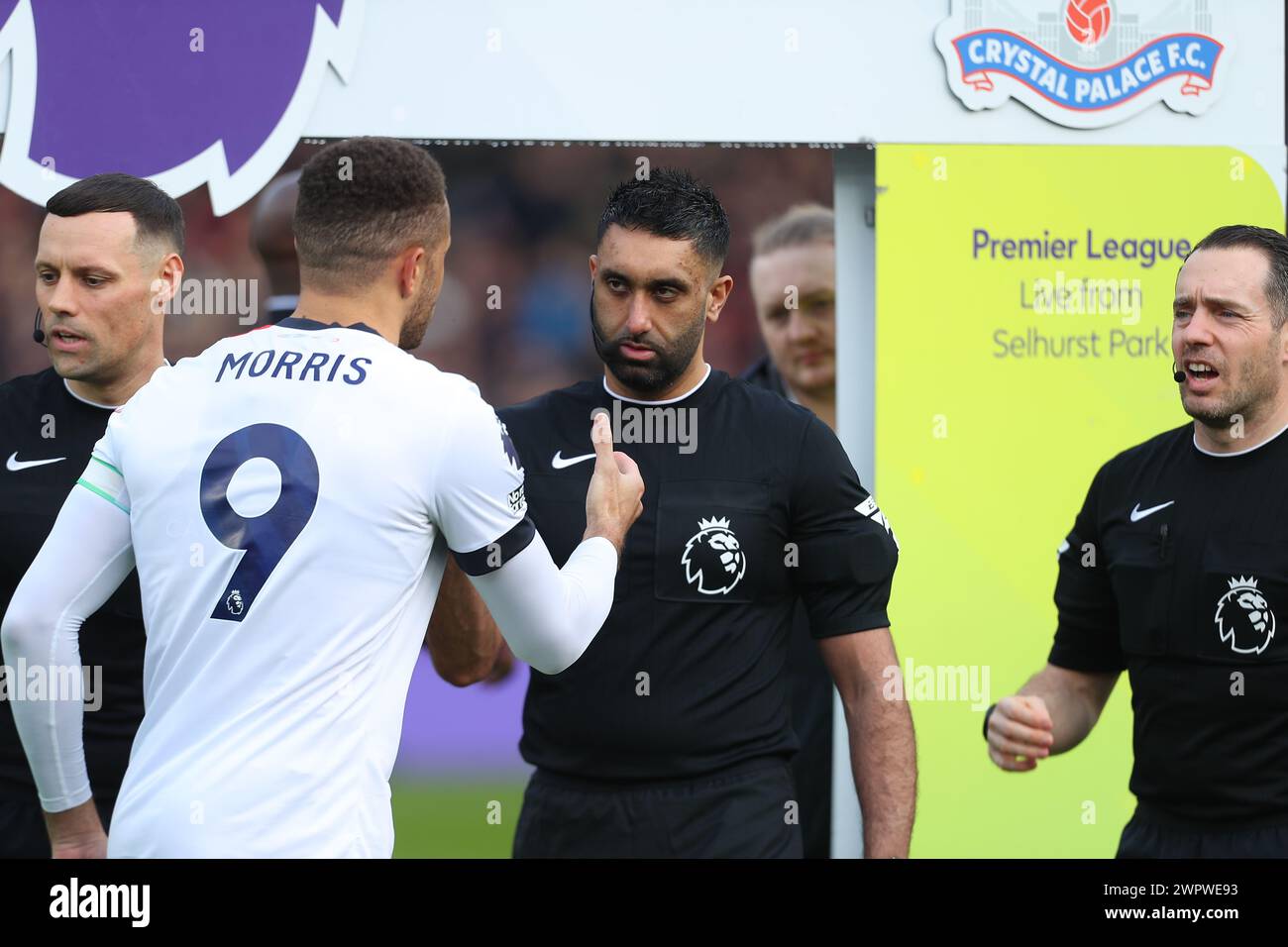 Selhurst Park, Selhurst, London, UK. 9th Mar, 2024. Premier League ...
