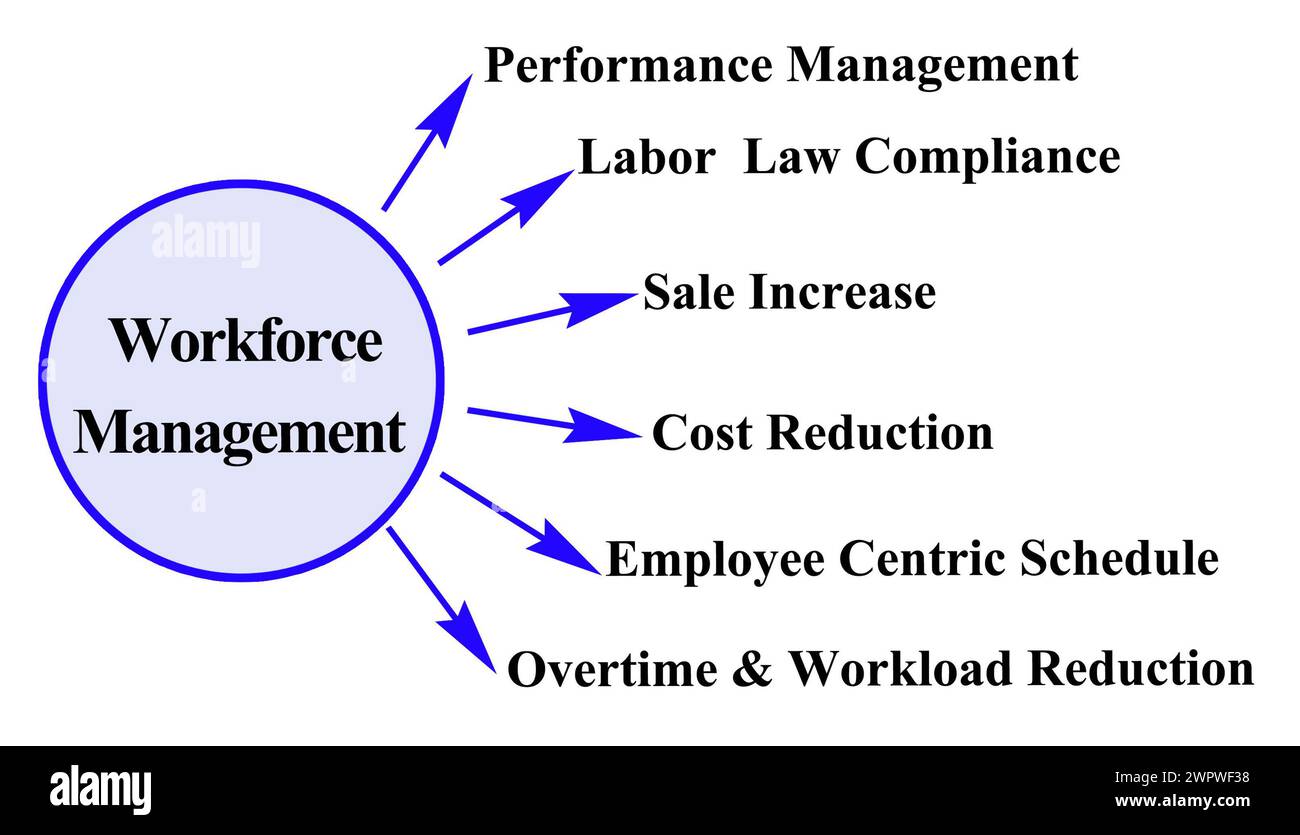Six Functions of Workforce Management Stock Photo - Alamy Six Functions of Workforce Management Stock Photo - Alamy